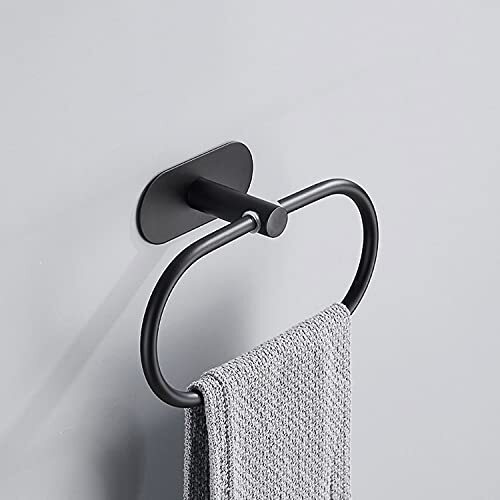 Adhesive Towel Ring Self Adhesive Hand Towel Ring Stainless Steel ...