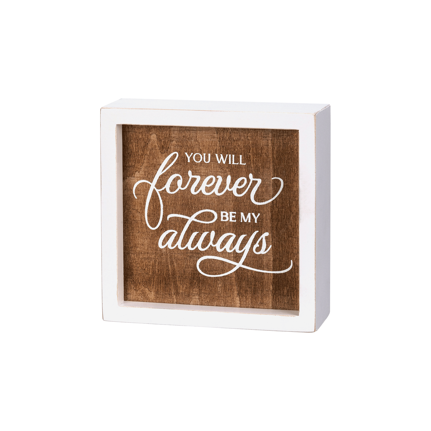 Forever & Always Box Sign | eBay