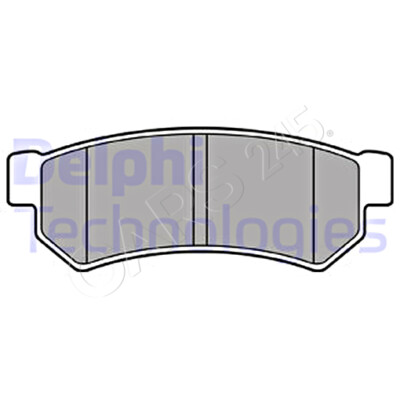 DELPHI Disc Brake Pad Set For CHEVROLET MITSUBISHI Lacetti Estate 03-13 ...