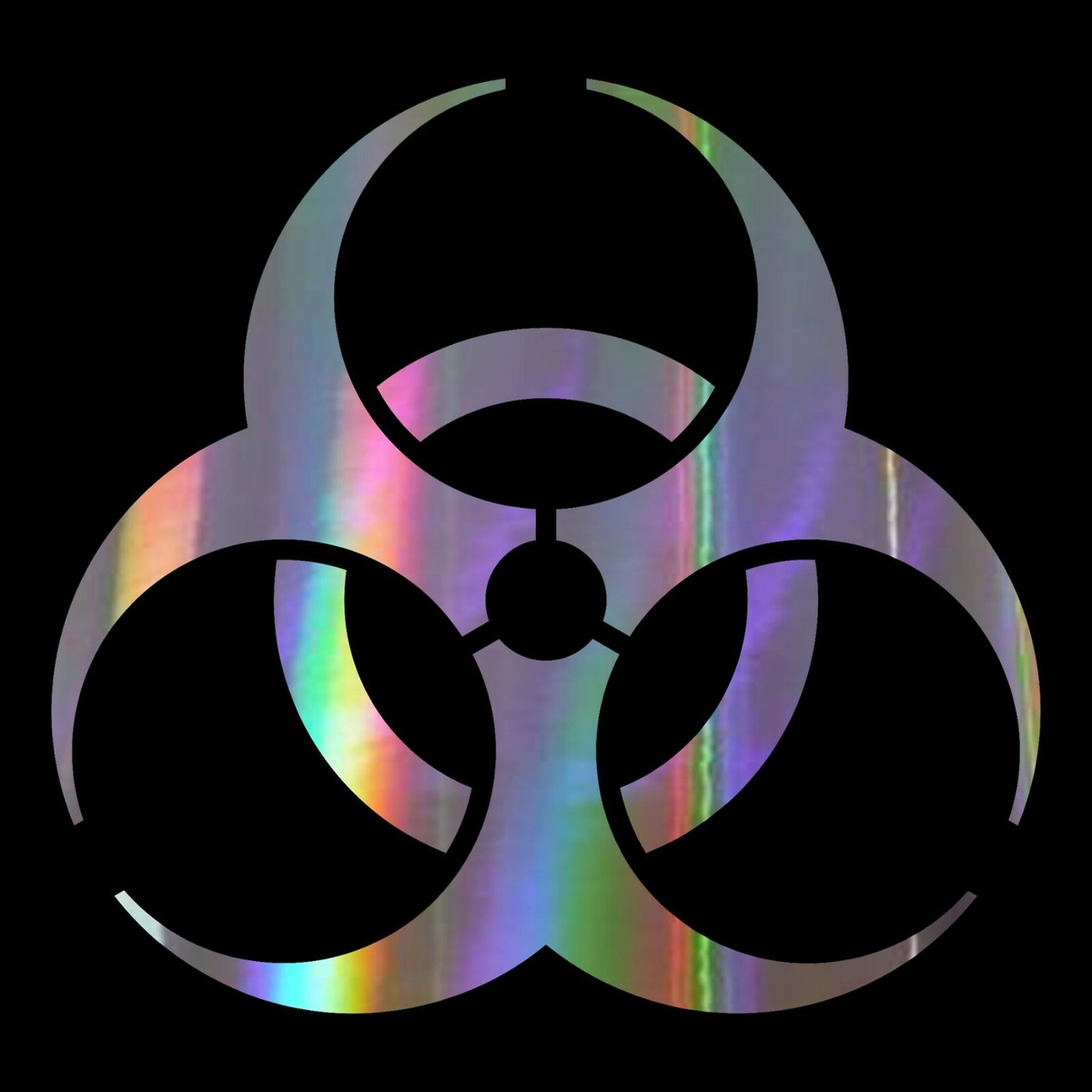Purple Toxic Symbol