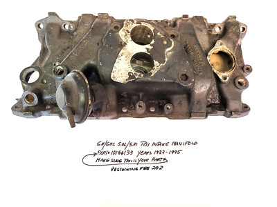 GM/GMC 305/350 TBI INTAKE MANIFOLD - USED | eBay