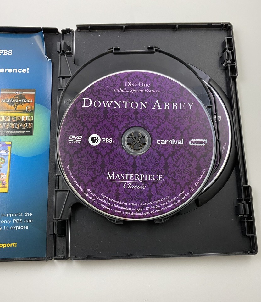Masterpiece: Downton Abbey - Seasons 1-3 (DVD Disc, 2013, 9-Disc Set ...
