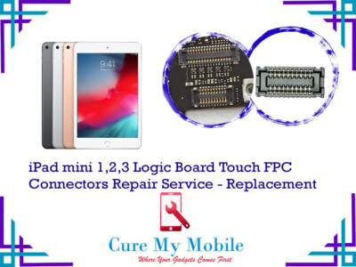 iPad mini 1,2,3 Logic Board Touch FPC Connectors Repair Service ...