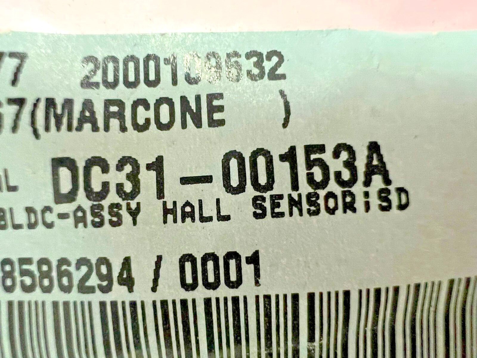 Genuine OEM Samsung Hall Sensor DC31-00153A | eBay