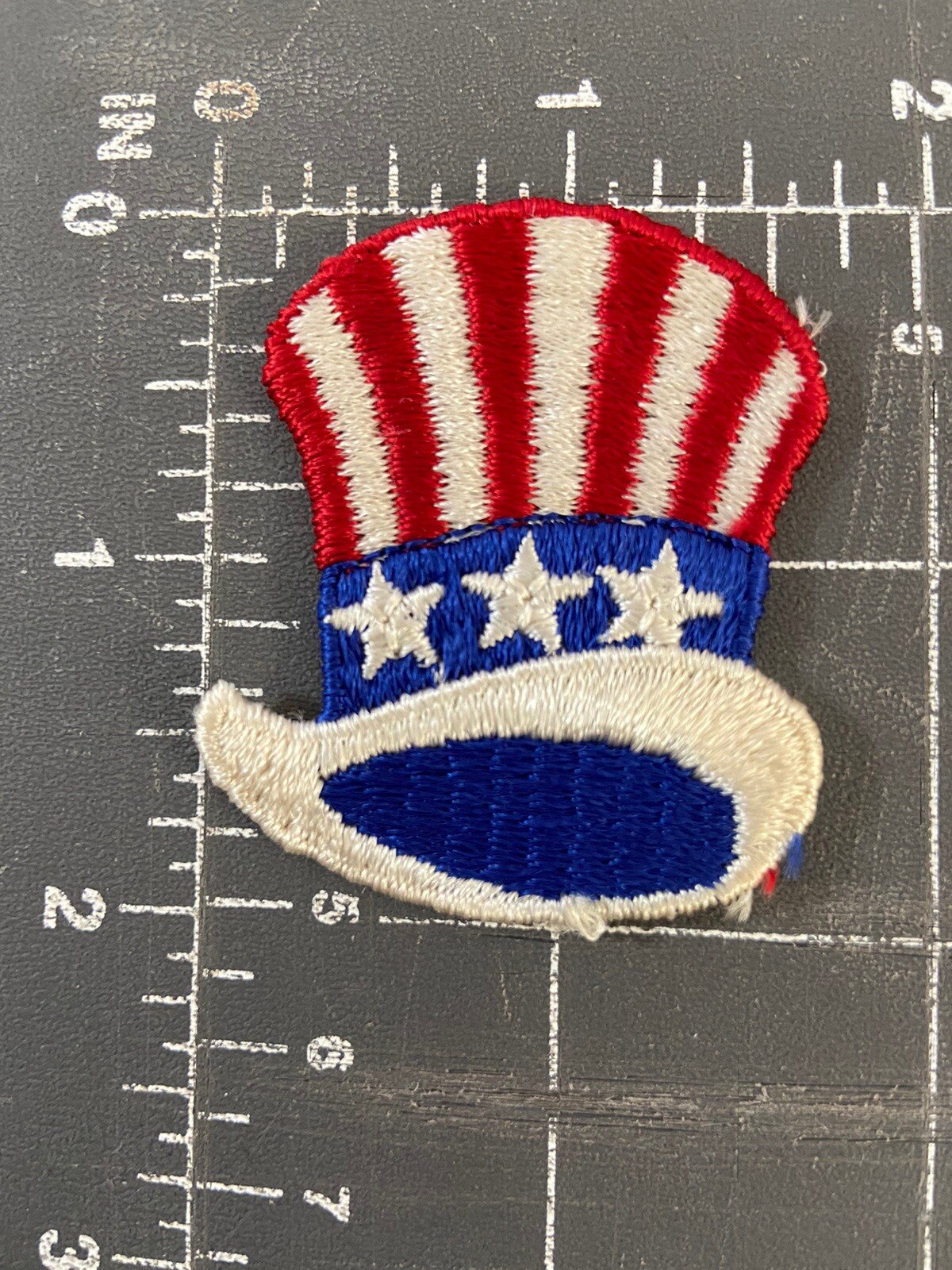 United States of America Flag Hat Uncle Sam Patch USA U.S.A. Patriotic ...