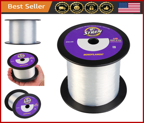 Monofilament Fishing Line 330yds - Strong, Durable, High-Strength, Low ...