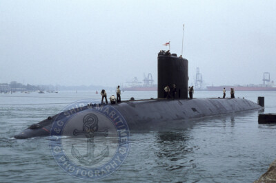Royal Navy Swiftsure Class Submarine HMS SUPERB (S109) - 6X4 (10X15 ...
