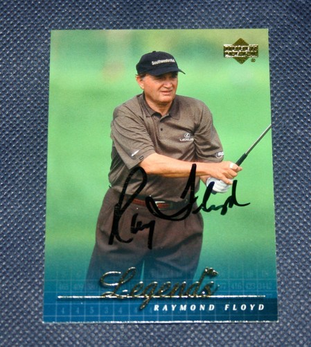 Raymond Floyd Signed 2001 Upper Deck Legends Card #61 | eBay