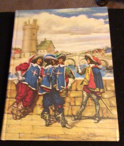 The Three Musketeers By Alexandre Dumas HC Illustrated Junior Library ...
