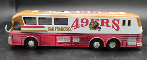 1996 Team Collectible Tours Diecast San Francisco 49ers Tour Bus ...