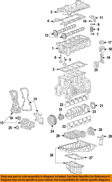 GM Oem-engine Crankshaft Crank Seal 12625417 for sale online | eBay