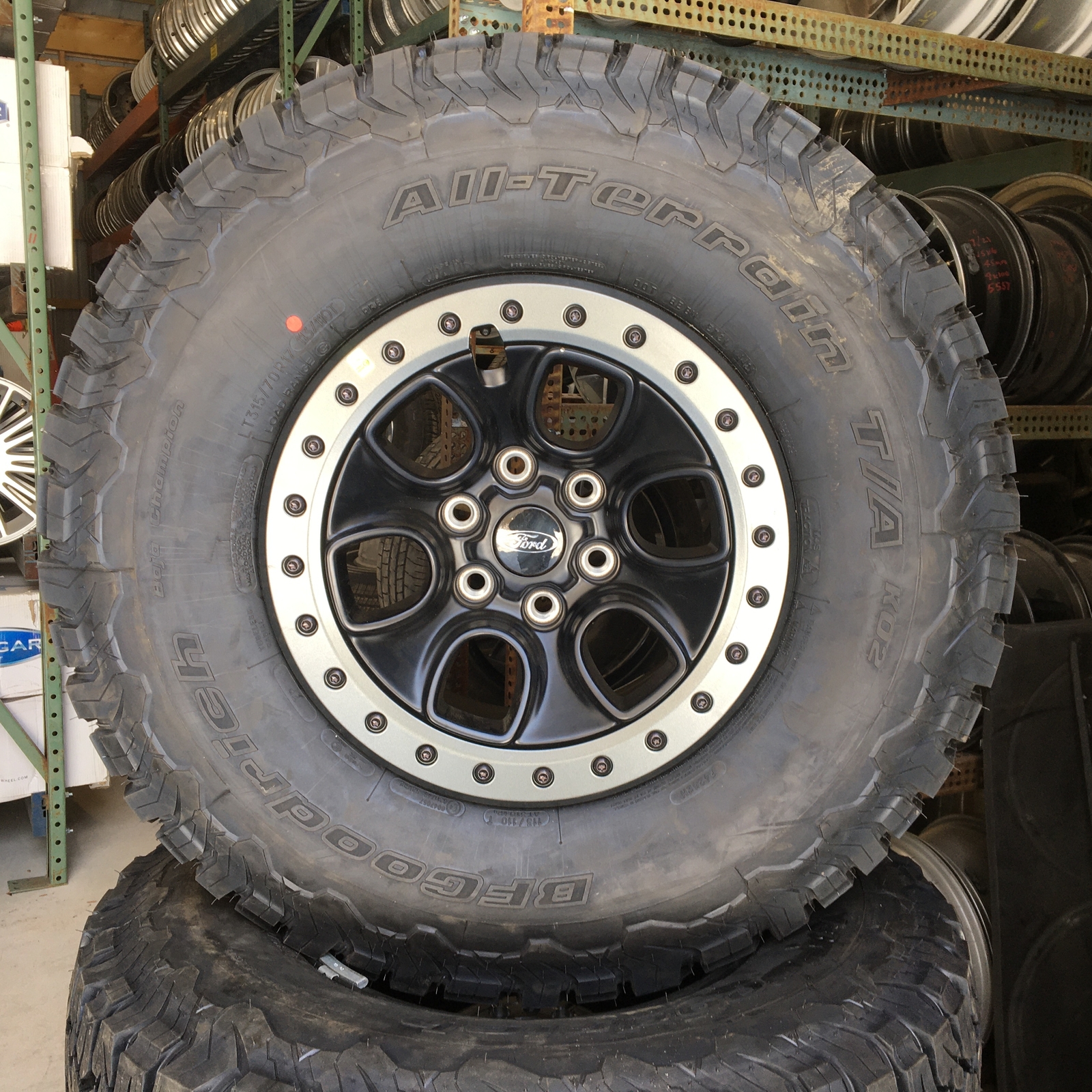 2021 F150 Raptor Ford OEM Factory Beadlock 17'' 6x135 Forged Aluminum ...