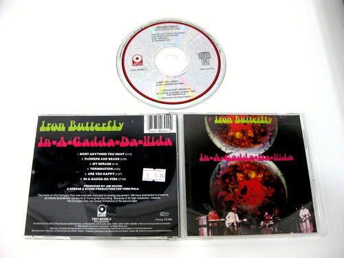 Iron Butterfly Cd In-A-Gadda-Da-Vida | eBay