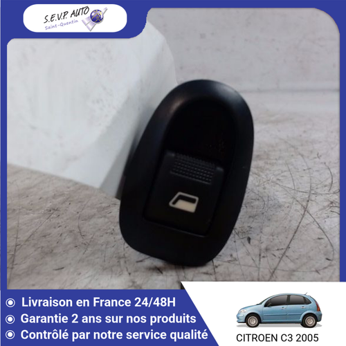 🇫🇷 COMMANDE LEVE-GLACE PORTE ARD CITROEN C3 2002-2005 ♻️ 6554Z3 | eBay