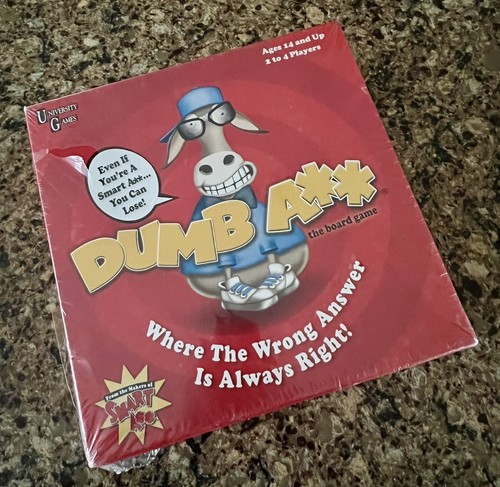 Dumb A** ASS The Board Game University Games 2016 New Sealed | eBay