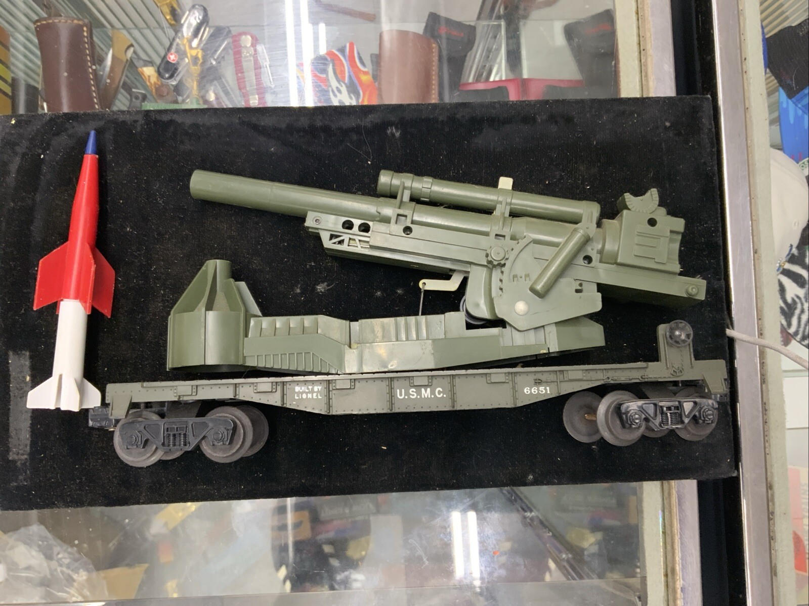 Lionel 6651 USMC Shell Launching Car | eBay