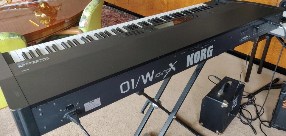 Korg 01/W Pro X 88 Weighted Key Music Workstation 90's Digital ...