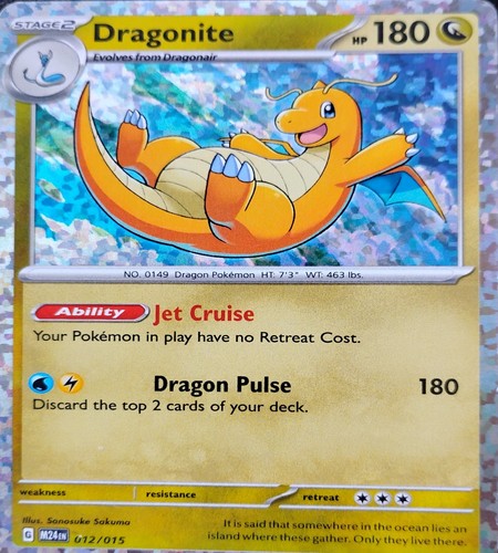 Dragonite Pokemon Trading Card | eBay