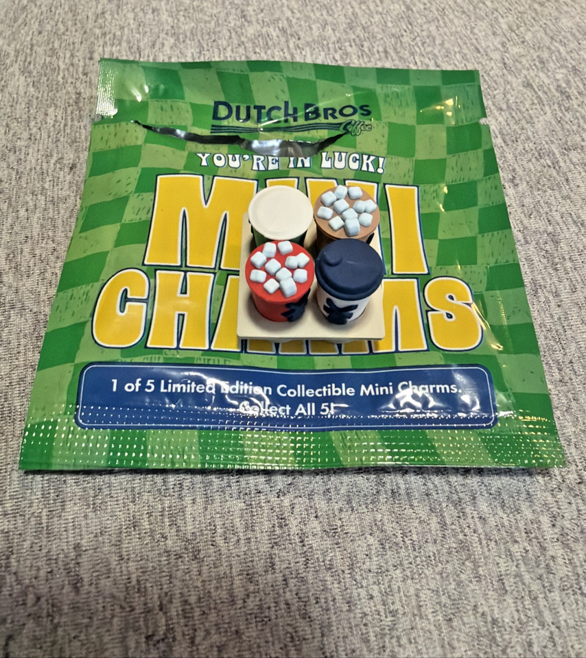 Dutch Bros Mini Charms March 2026 Limited Edition Ultra Rare Charm ...