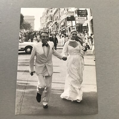 ALBERT RAISNER et BRIGITTE KONJOVIC - Photo de presse originale 13x18cm ...
