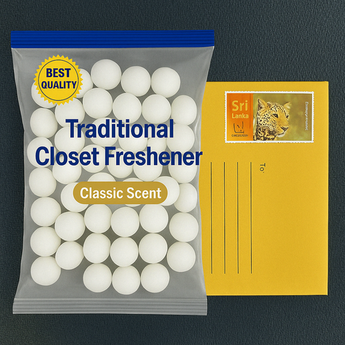 400 Balls Bulk Closet Freshener Balls Classic Scent Home &Storage Use ...