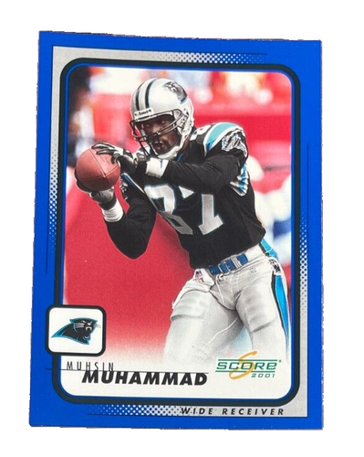 2001 SCORE CARD # 29 Muhsin Muhammad - Carolina Panthers | eBay