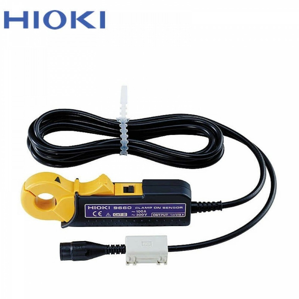 Hioki 9660 Clamp On Sensor 100 A AC Rated Measurement Current Fast Ship ...