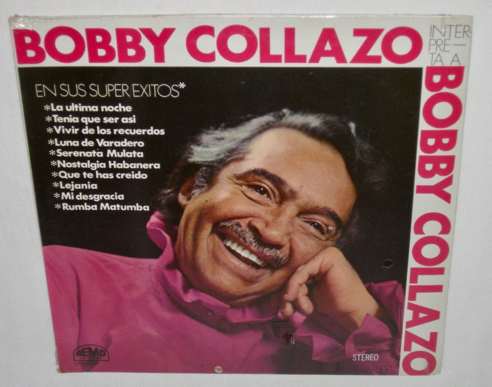 Bobby Collazo Interpreta A SEALED Vinyl Record Remo LPRS 1548 Latin ...