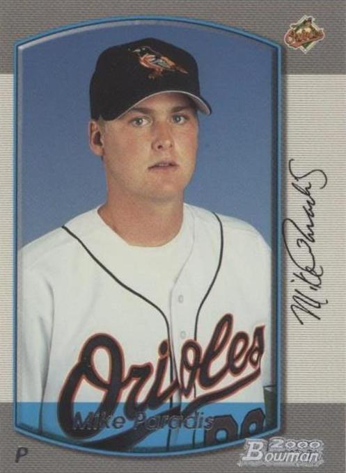 2000 Bowman - Mike Paradis #280 for sale online | eBay