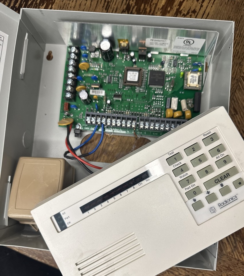 Bosch Radionics D2212BE Digital Alarm Panel Communicator W/Nice D220A ...