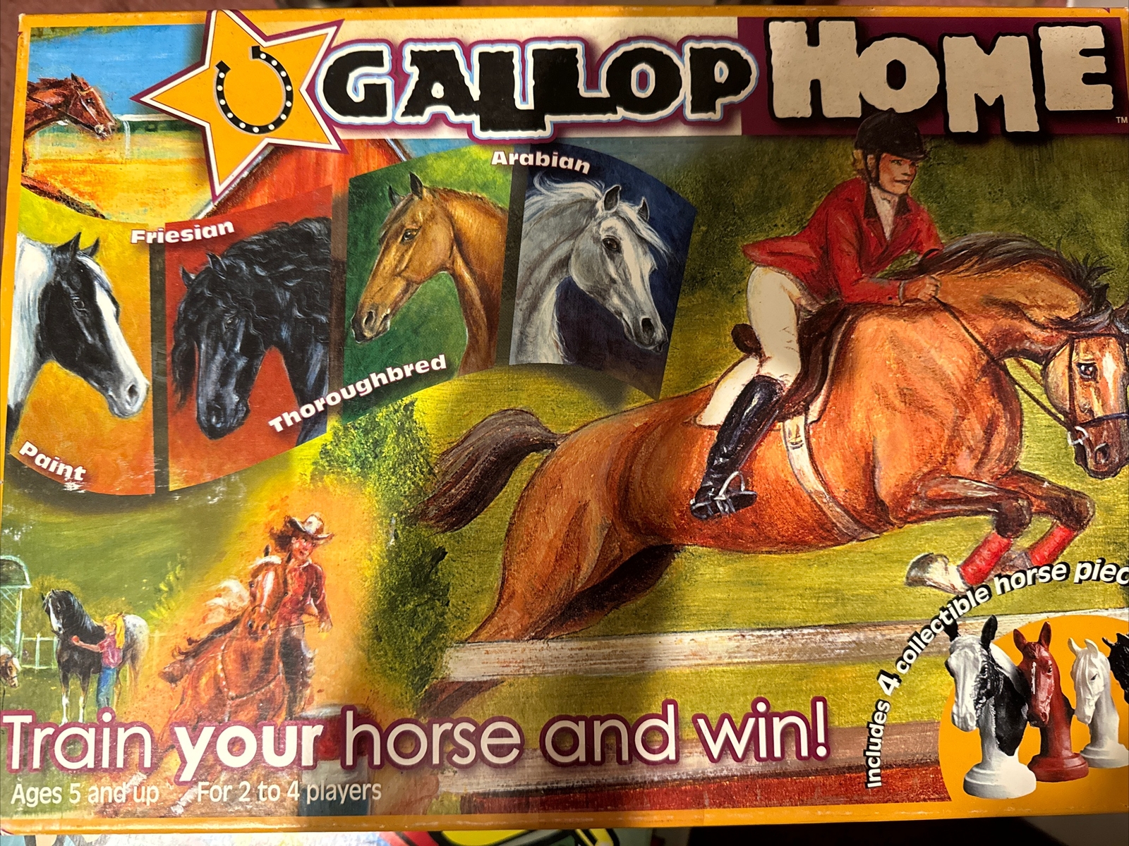 GALLOP HOME Board Game COMPLETE 2002 | eBay