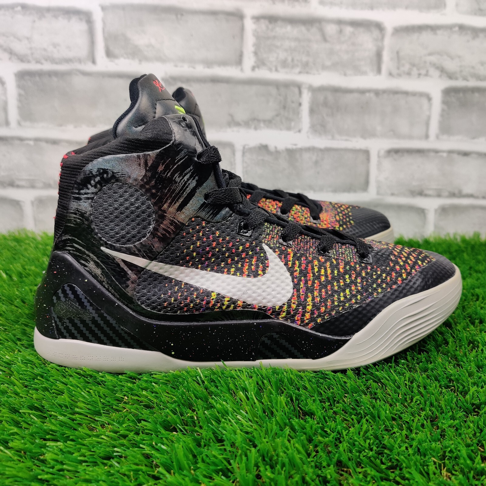 Nike Kobe IX 9 Elite GS Masterpiece Black Grade School Shoes Size 6Y ...