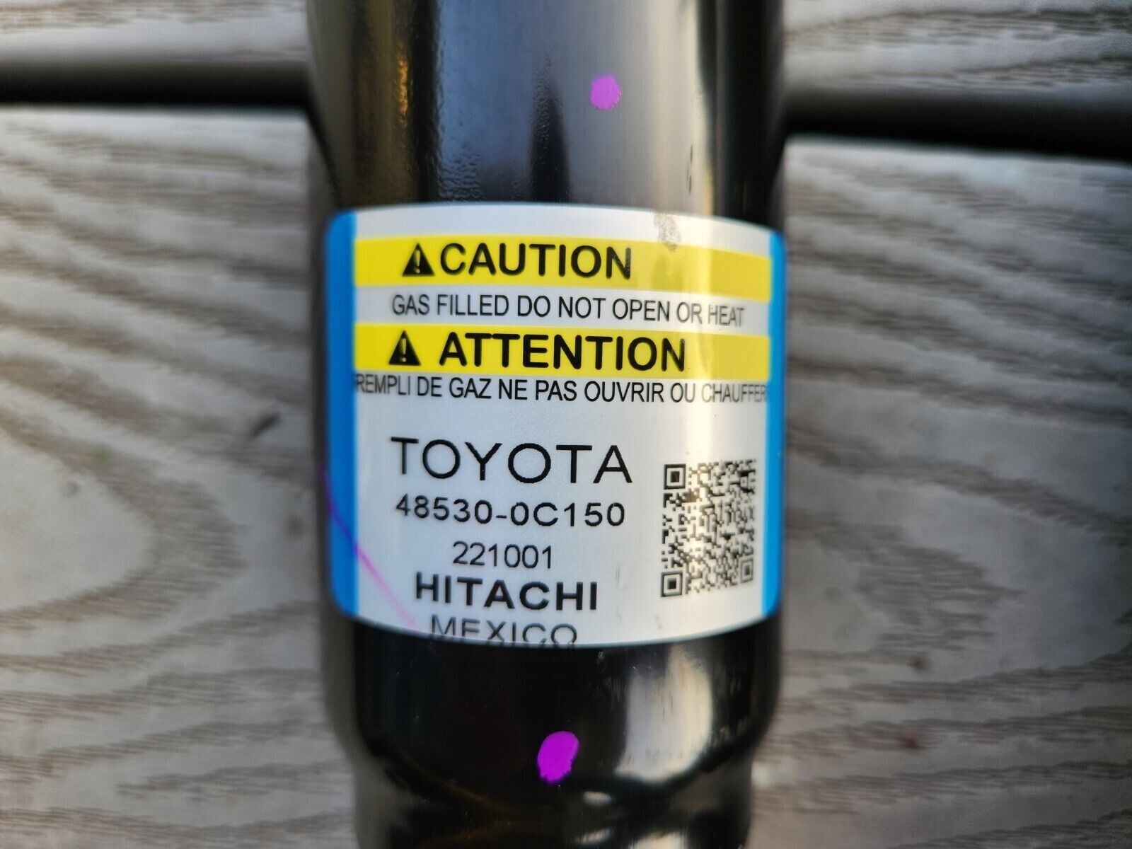 🛻2022-2023-2024 TOYOTA TUNDRA Hitachi Suspension OEM Shock Set OE🛻 | eBay