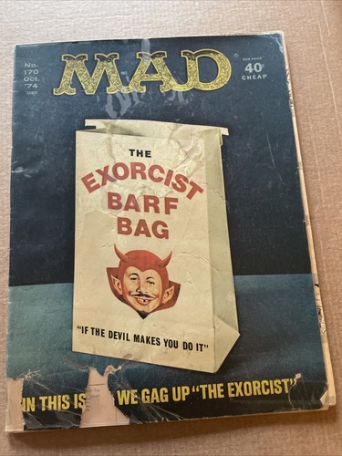 MAD Magazine #170 - October 1974 - BARGAIN Taped Shipping included | eBay