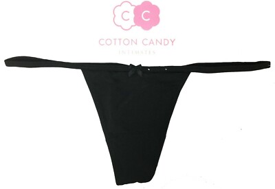 Cotton Candy Intimates Womens Ye Micro Lowrise String Bikini Thong ...