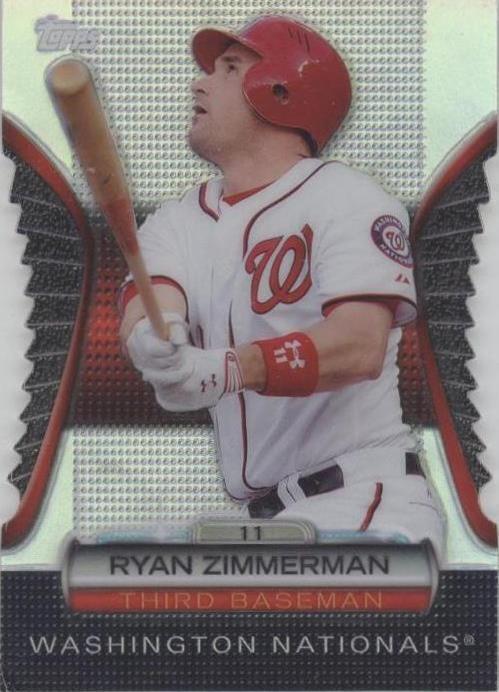 2012 Topps - Golden Moments Die-Cut Ryan Zimmerman #GMDC-84 Golden ...