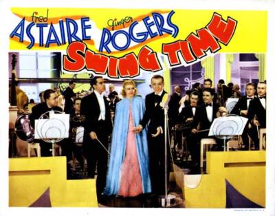 Swing Time poster Georges Metaxa Ginger Rogers Fred Astaire 1936 Old ...