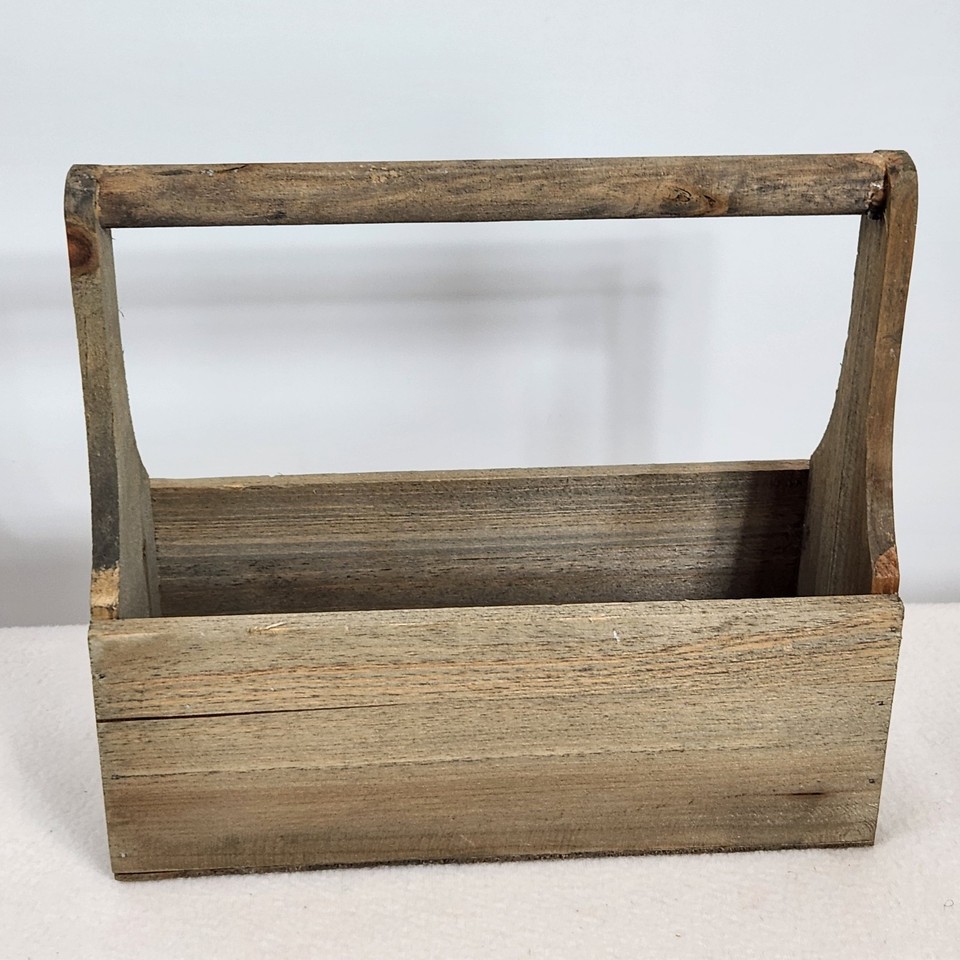 Vintage Lightweight Wooden Handled Berry Fruit Carrier Craftsman ...