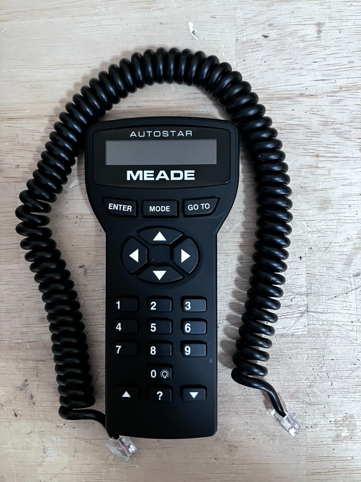 Meade 497 Autostar upgraded hand controller | eBay