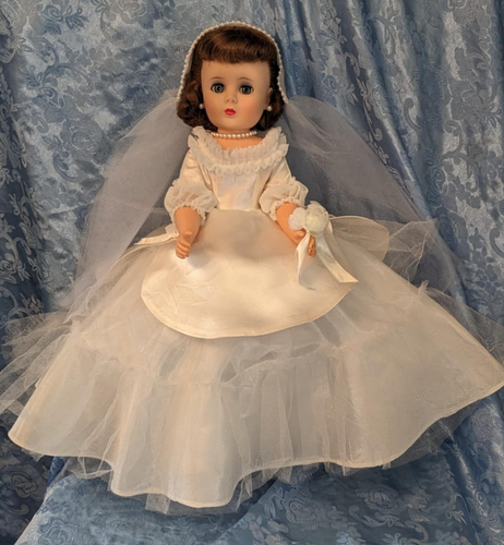 VTG 1950's"AMERICAN CHARACTER TONI/SWEET SUE SOPHISTICATE"BRIDE DOLL.20 ...
