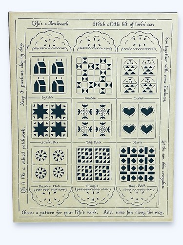 1987 Scherenschnitte-Designs with Scissors-Patchwork Quilt Patterns ...