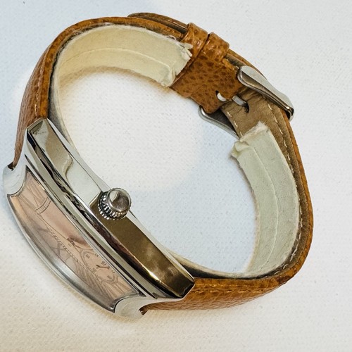 Steel By Design Bigger Face Women's Watch Silver Stainless Brown ...