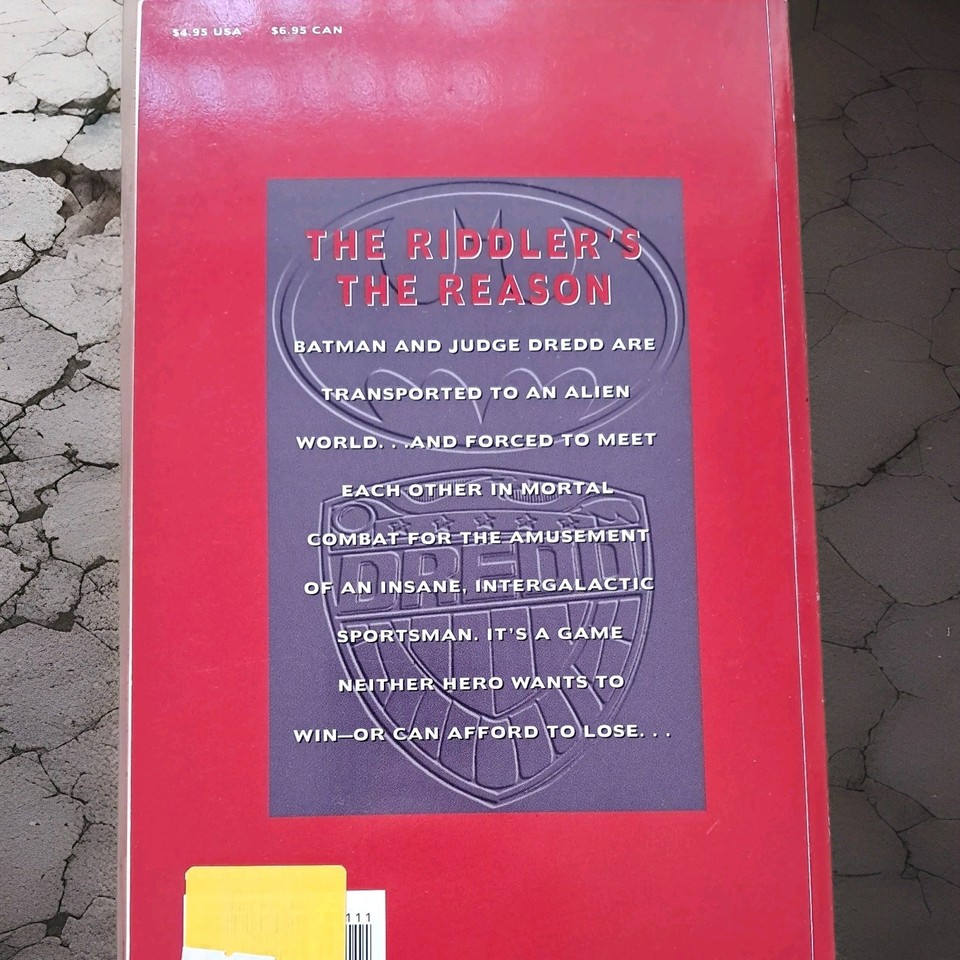 Batman/Judge Dredd The Ultimate Riddle (95) TPB DC Comics Mint ...