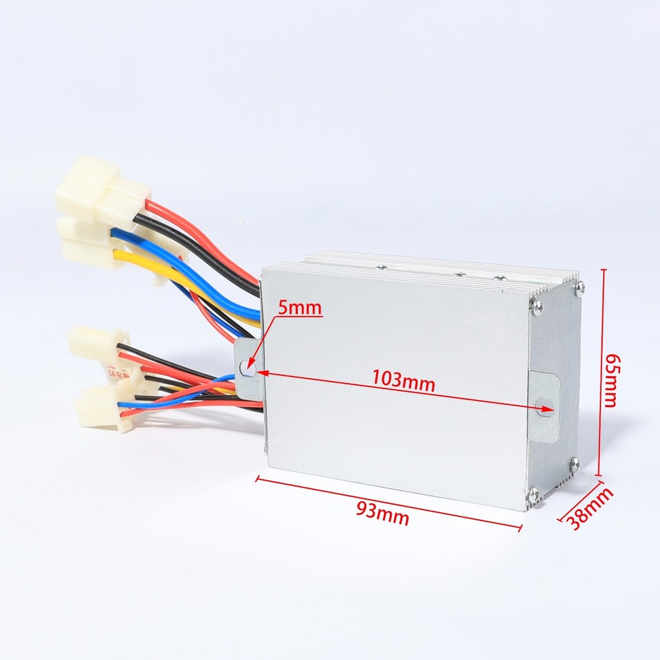 48V 1000W Brush Motor Speed Controller Throttle Grip Electric E Bike ...