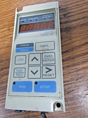 YASKAWA DRIVE DIGITAL OPERATOR KEYPAD JVOP-100 LED DISPLAY | eBay