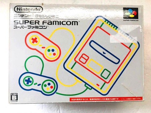 Nintendo Classic Mini Super Famicom Game Console Good condition from ...