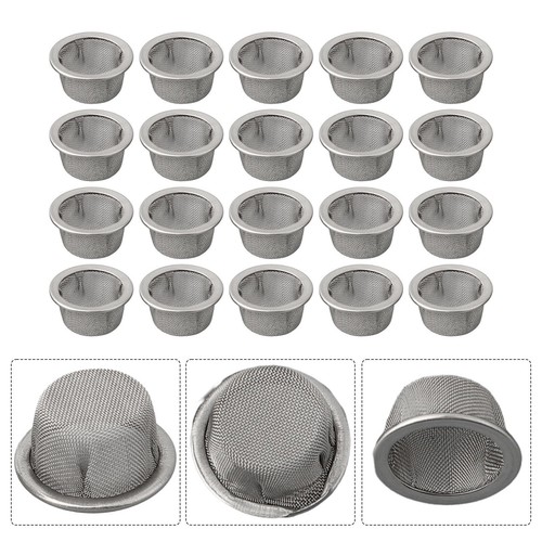 Metal Screen Filters Metal Screen Filters 20pcs Concave Bowl Metal ...