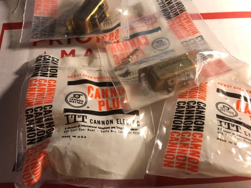 Lot Of (11) ITT CANNON PLUGS Backshell M24308/22-2 (S-1) | eBay