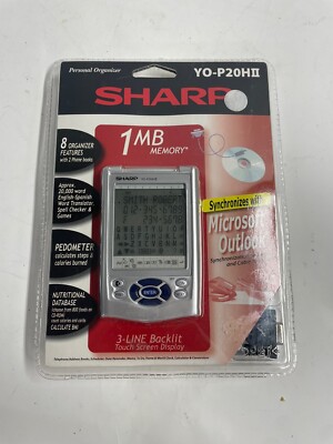 Sharp Personal Electronic Organizer MultiFunction YO-P20HII NEW FACTORY ...