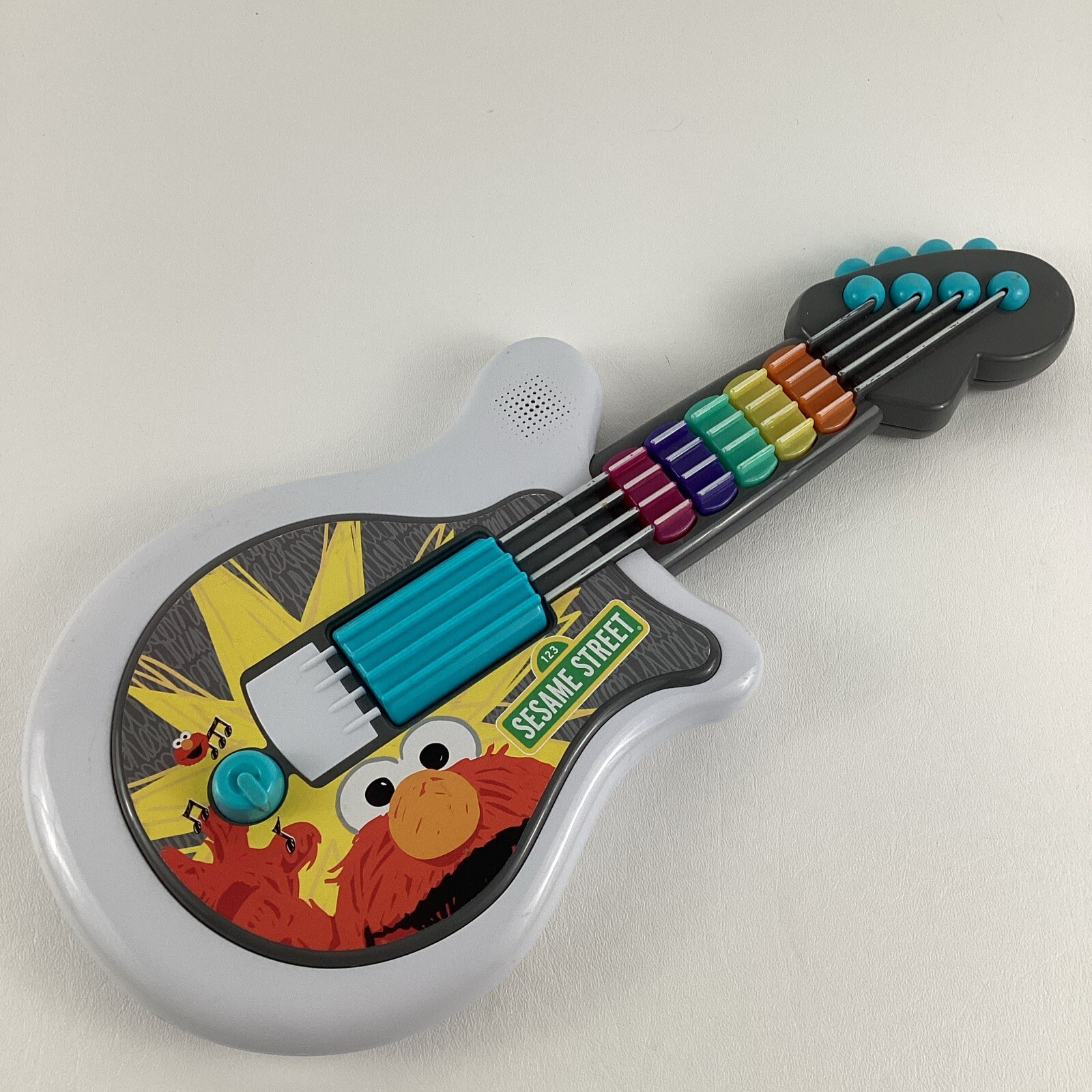 Sesame Street Let's Rock Elmo Guitar Musical Instrument Muppet Toy 2010 ...